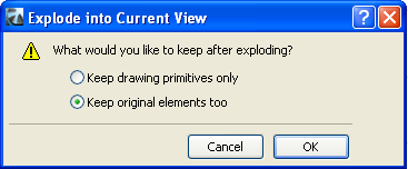 Explode into Current View
