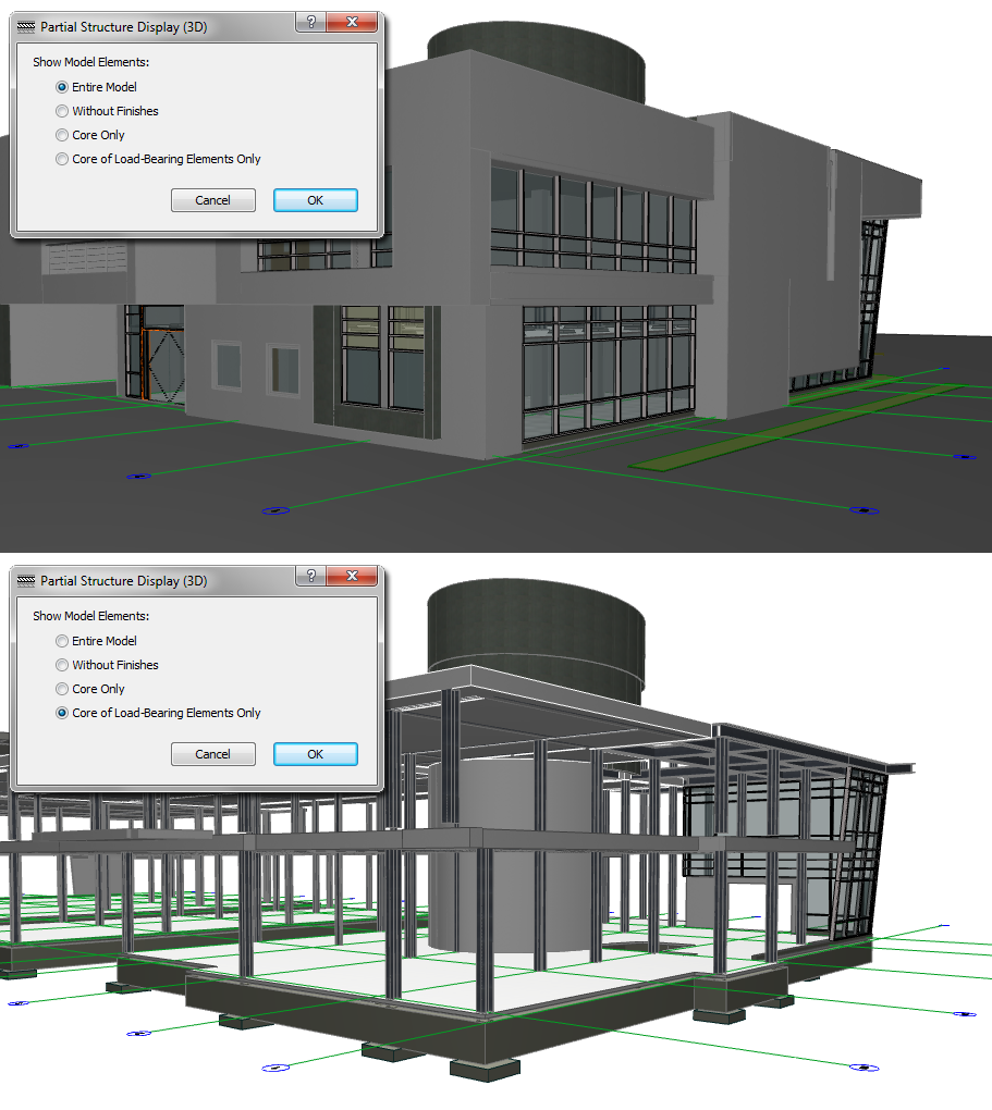 Filtering by Element Representation