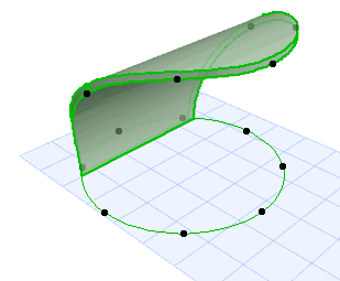 Edit Shell Contour Polygon