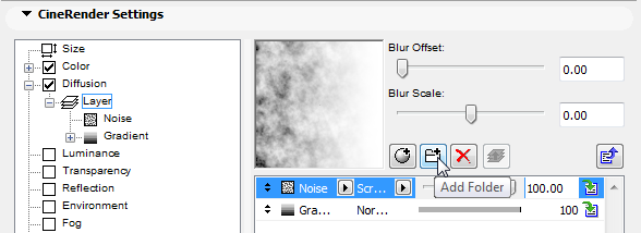 Using Layers to Combine Shaders