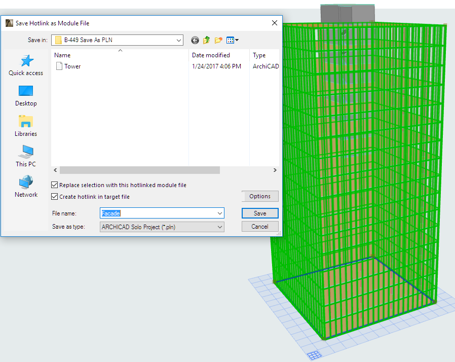 Save Selection in PLN Format