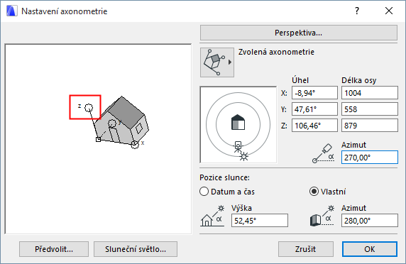 Nastavení paralelního zobrazení