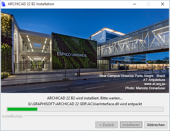 ARCHICAD 22 Einzelplatz-Installation
