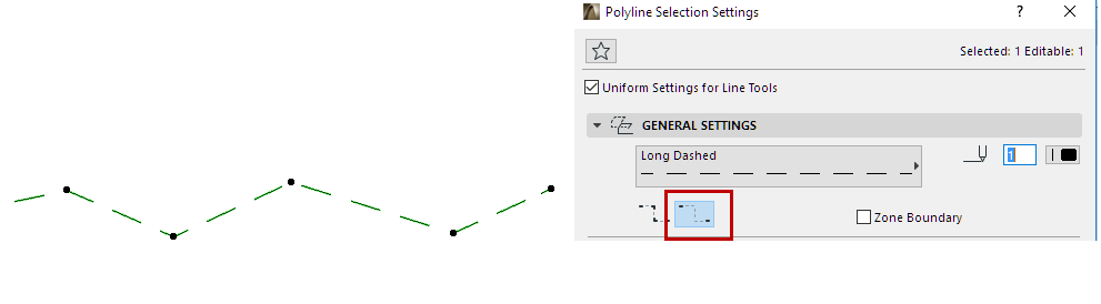 Editing Polylines