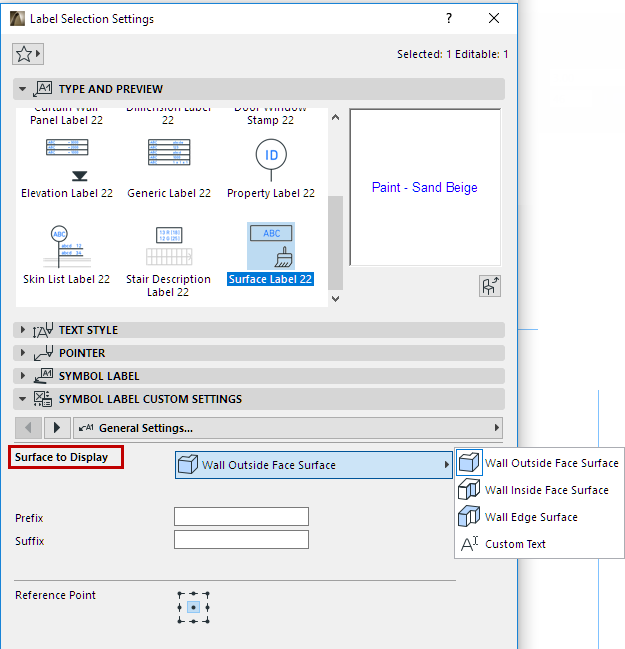 Custom Settings for Symbol Labels
