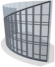 Composants de Mur-rideau