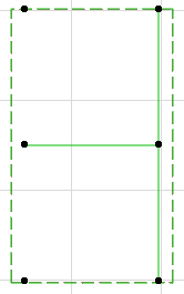 Voûte simple par extrusion : Parallèle au Plan
