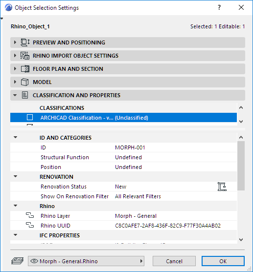 Open or Merge Rhino Model