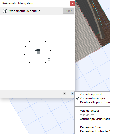Prévisualisation Navigateur (3D)
