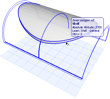 Edit Shell Contour Polygon