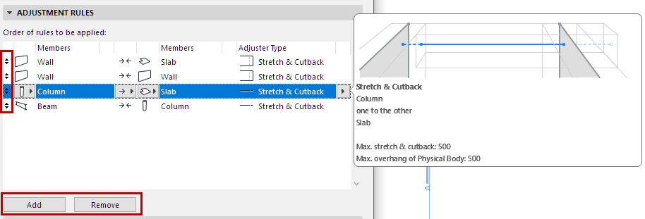 Set Up Adjustment Rules