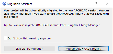 Migrating Libraries