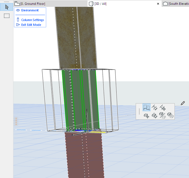 Edit Mode for Multi-Segment Columns
