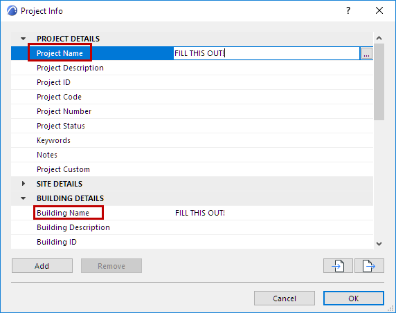 Export SAF File from Archicad