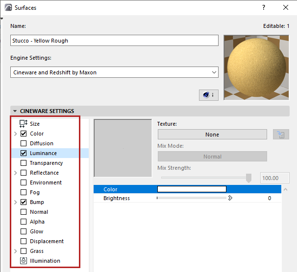 Cineware Surface Channels