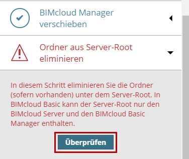 Downgrade von BIMcloud auf BIMcloud Basic