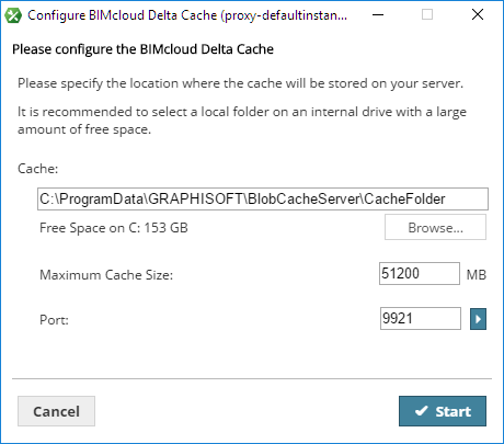 BIMcloud Delta Cache