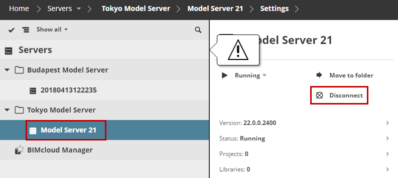 Downgrade from BIMcloud to BIMcloud Basic