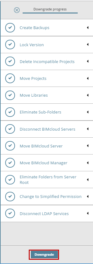 Downgrade from BIMcloud to BIMcloud Basic