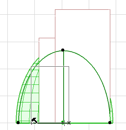 Revolved Shell: Define Contours in Section