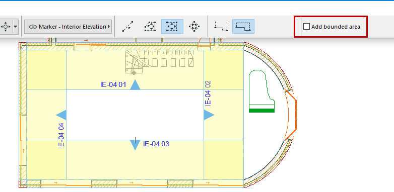 Interior Elevation Horizontal Range