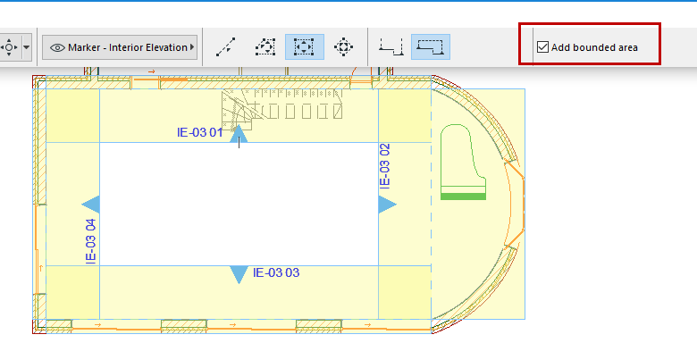Interior Elevation Horizontal Range