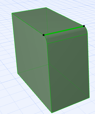 Edition basique des formes: Créer un Congé/Chanfrein sur une forme