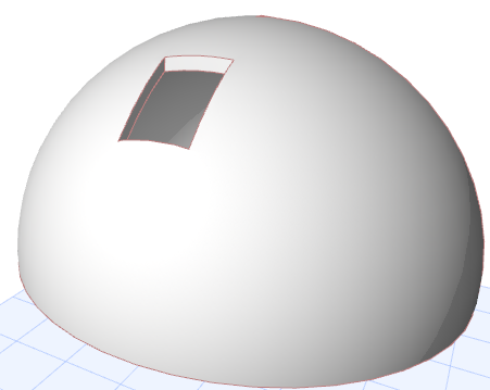 Create Hole in Shell