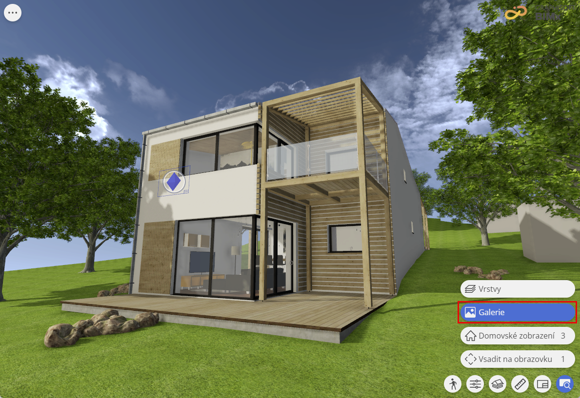 Galerie 3D zobrazení